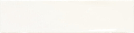 Vintage White Subway Tile, Glossy, 7.5x30 cm, 9 mm